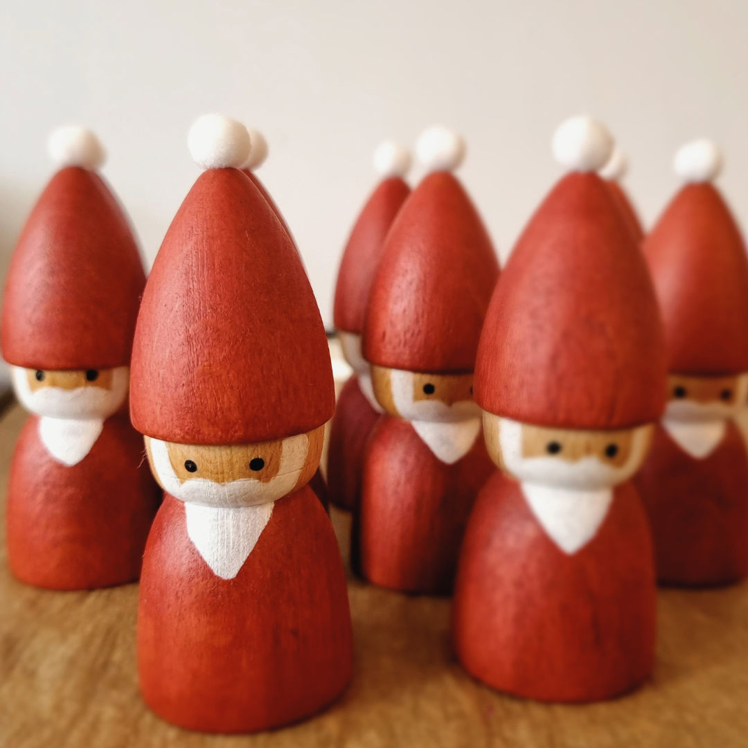 Wooden Santa – Yule